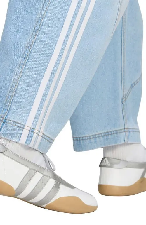 ADIDAS ORIGINALS Barrel Leg Jeans - Light Blue