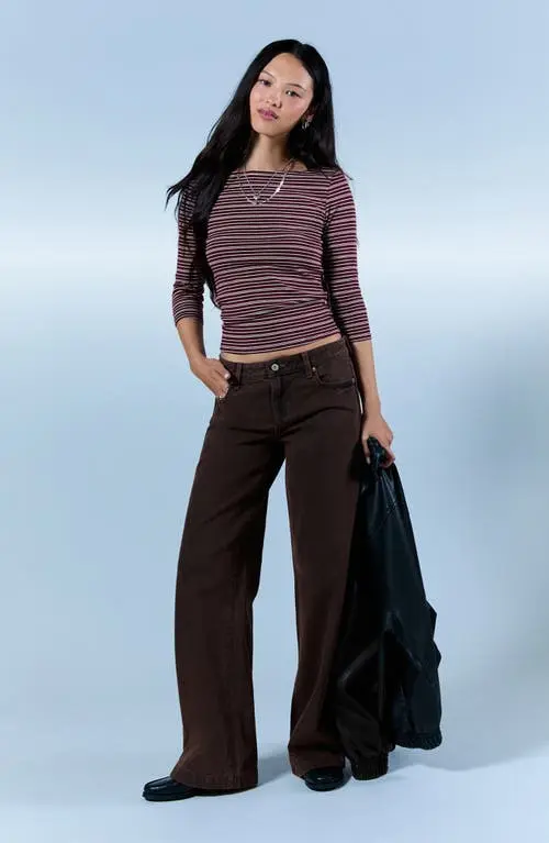 PACSUN Casey Low Rise Baggy Wide Leg Jeans