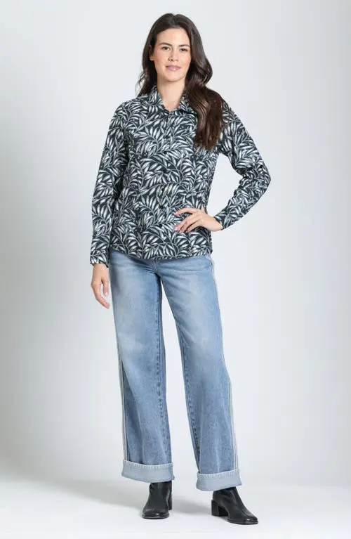 APNY Long Sleeve Cotton Button-up Shirt