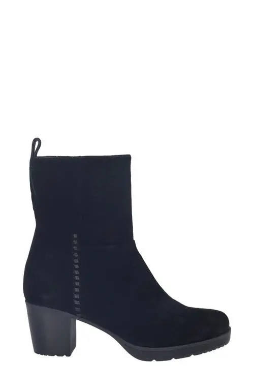 Josef Seibel Gloria 10 Leather Bootie - Black