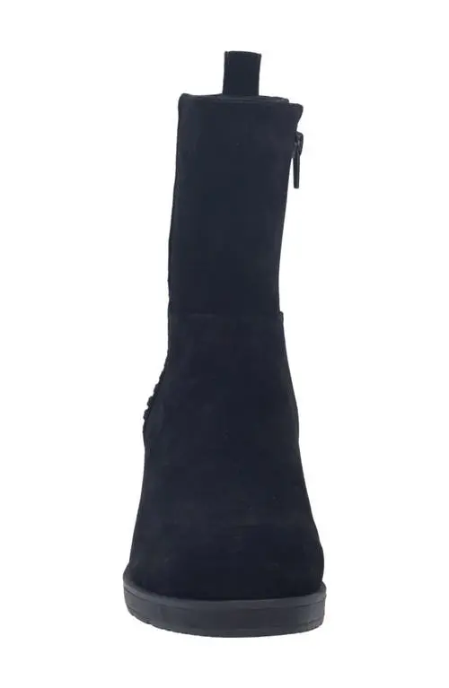 Josef Seibel Gloria 10 Leather Bootie - Black