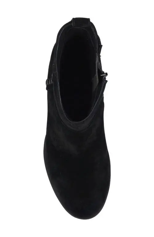 Josef Seibel Gloria 10 Leather Bootie - Black