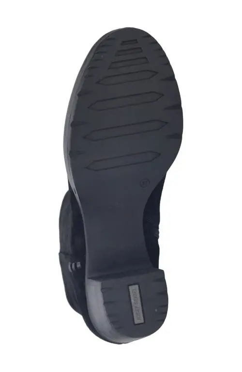 Josef Seibel Gloria 10 Leather Bootie - Black