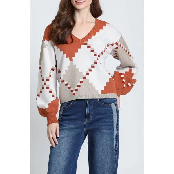 APNY Canyon V-neck Sweater