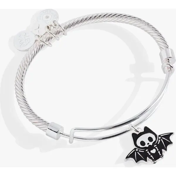 ALEX AND ANI Bat Skeleton Bangle Bracelet