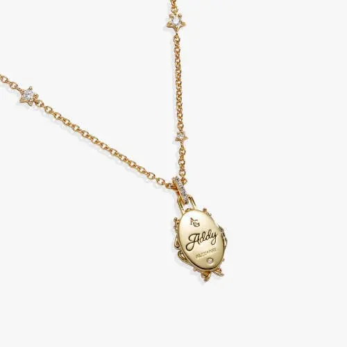 ALEX AND ANI American Girl® Addy 'resilient' Locket Necklace - Gold