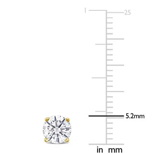 JULIANNA B. Lab-grown Diamond Martini-style Stud Earrings 14k