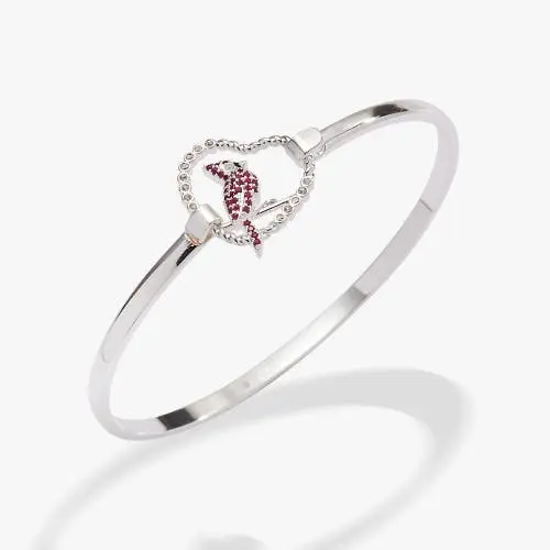 ALEX AND ANI Cardinal Bangle