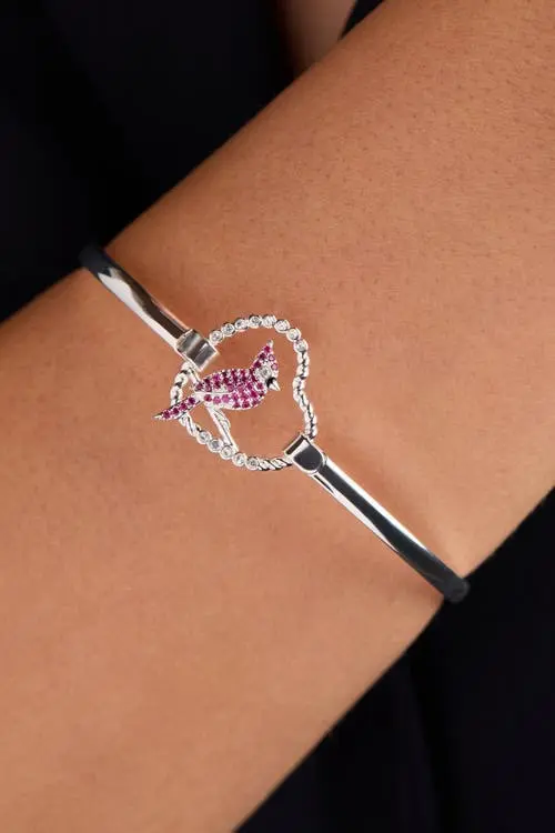 ALEX AND ANI Cardinal Bangle