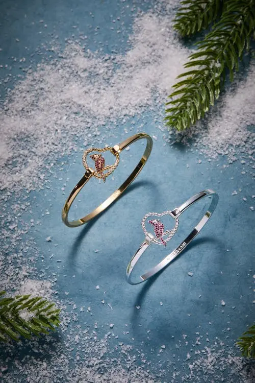 ALEX AND ANI Cardinal Bangle