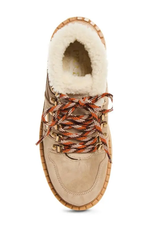 Prada Genuine Shearling Platform Boot
