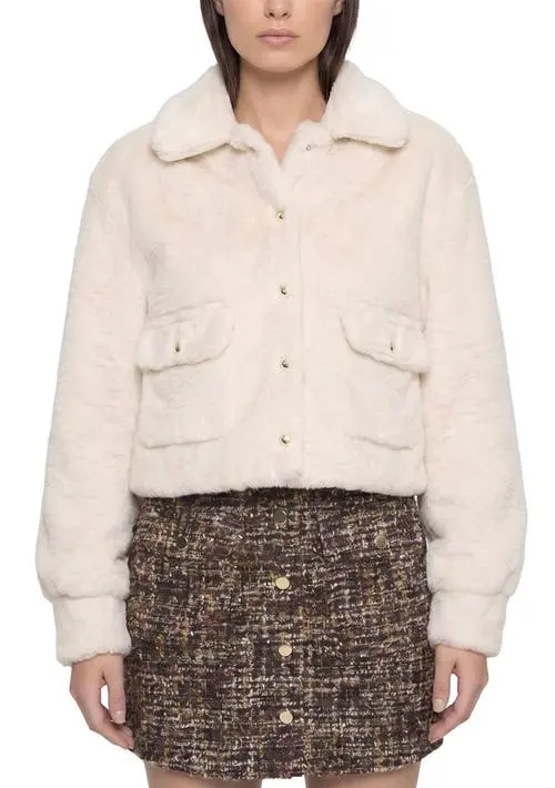 AREA STARS Cameron Faux Fur Jacket