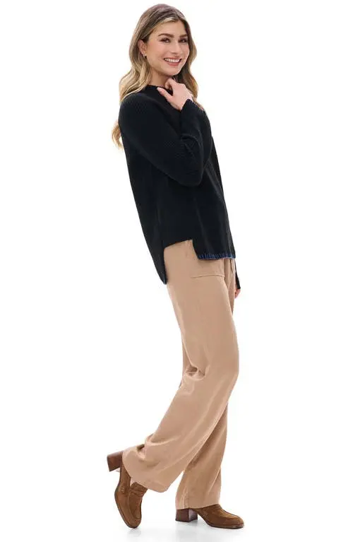 HATLEY Side Zip Raglan Sweater