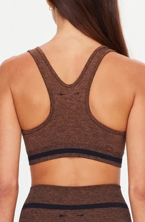 The Upside Jade Marled Seamless Low Impact Sports Bra
