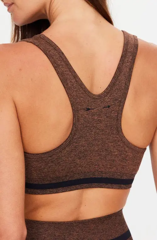 The Upside Jade Marled Seamless Low Impact Sports Bra
