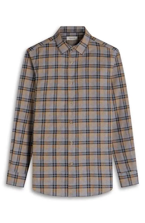 Bugatchi Julian Plaid Cotton Button Up Shirt