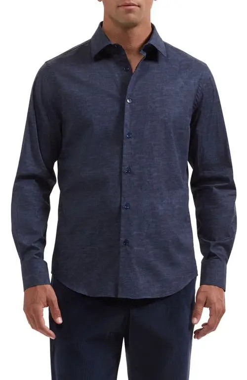 Bugatchi Julian Long Sleeve Button Up Shirt