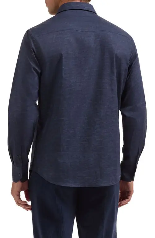 Bugatchi Julian Long Sleeve Button Up Shirt