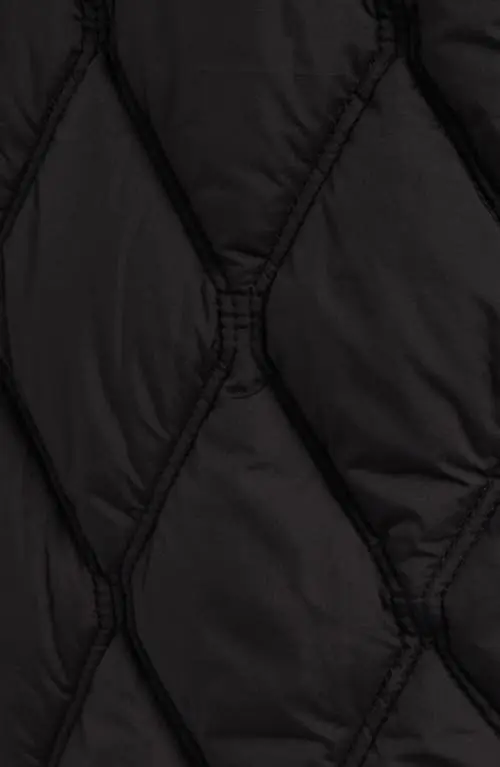 Bernardo Quilted Liner Jacket - Black