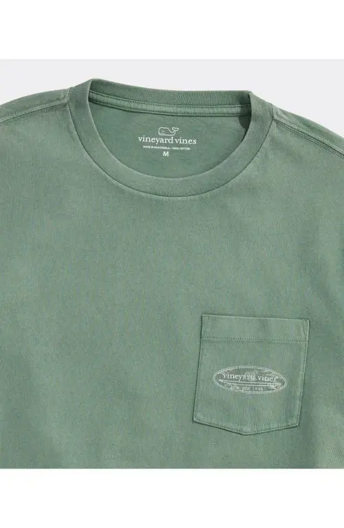 Vineyard Vines Camo Logo Graphic Pocket Tee