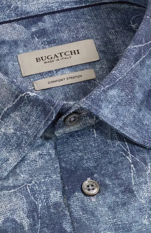 Bugatchi Julian Shaped Fit Long Sleeve Shirt