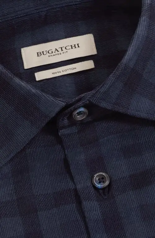 Bugatchi Axel Shaped Fit Long Sleeve Button Up Shirt