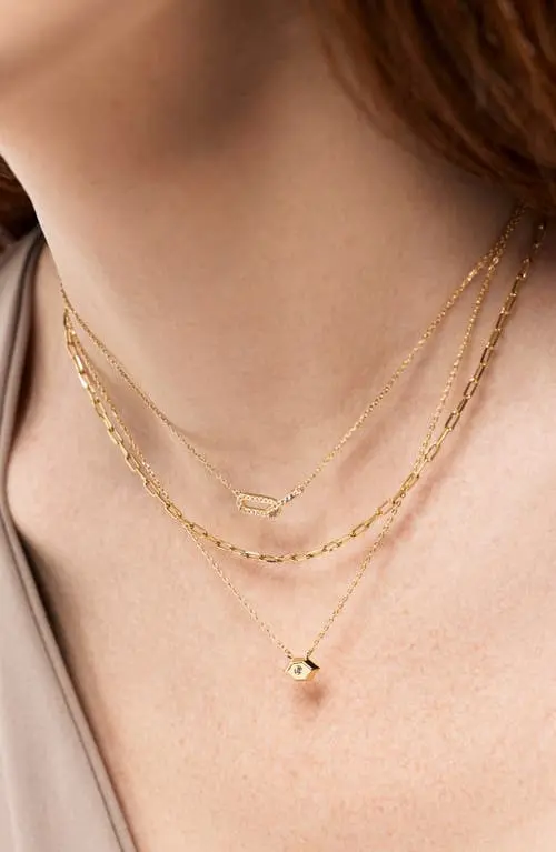 ANA LUISA Walker Hexagonal Pendant Necklace
