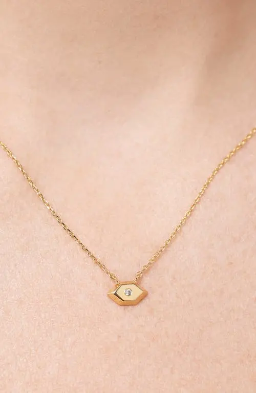 ANA LUISA Walker Hexagonal Pendant Necklace