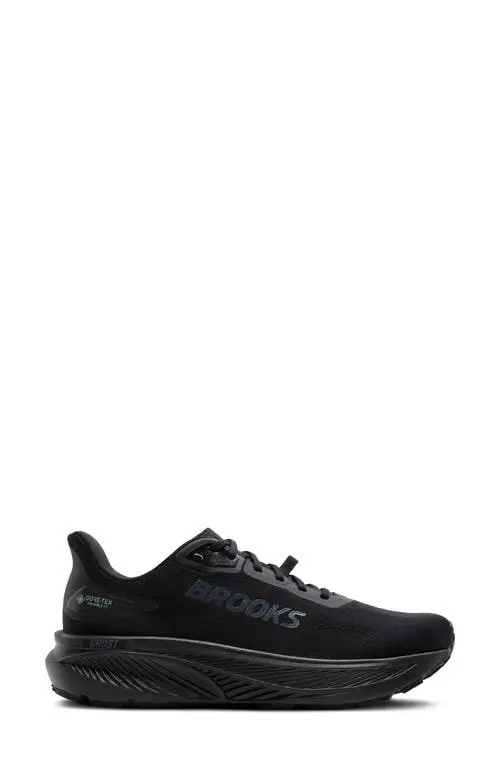Brooks Ghost 18 Gtx Waterproof Running Shoe - Black/black/ebony
