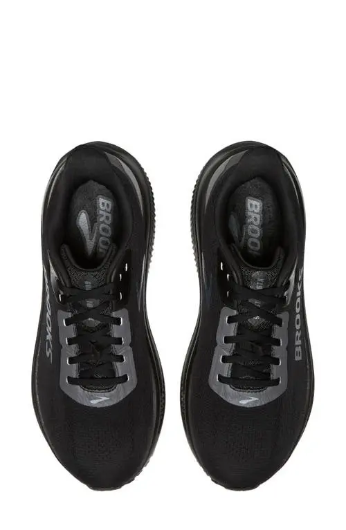 Brooks Ghost 18 Gtx Waterproof Running Shoe - Black/black/ebony