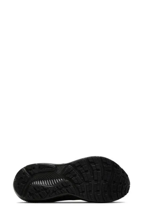 Brooks Ghost 18 Gtx Waterproof Running Shoe - Black/black/ebony