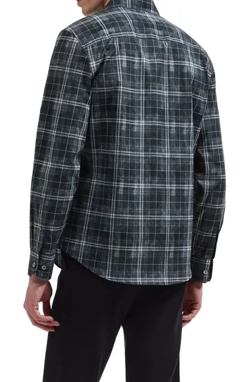 Bugatchi Axel Plaid Long Sleeve Shaped Shirt