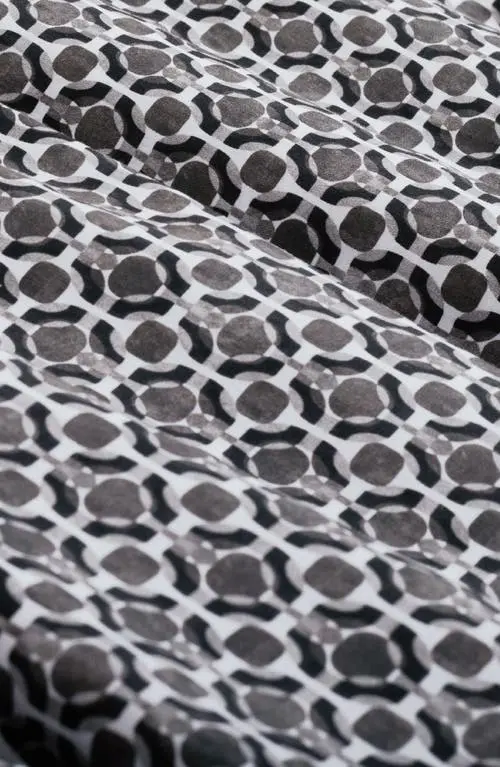 Bugatchi Axel Shaped Long Sleeve Patterned Shirt
