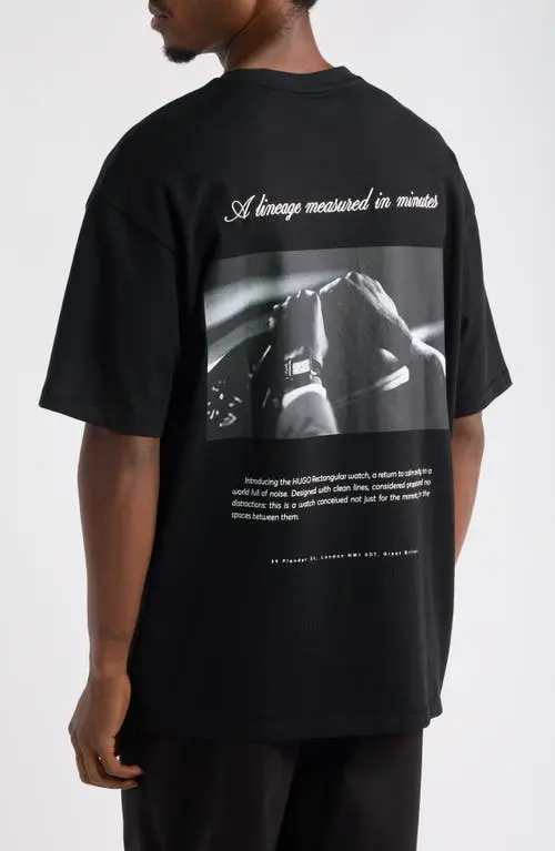 BOSS Devrolo Logo Graphic T-shirt - Black