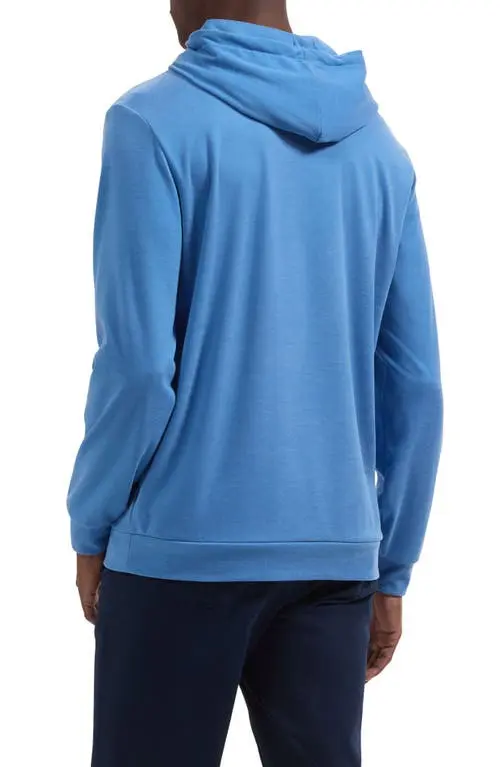 Bugatchi Pullover Hoodie - Classic Blue