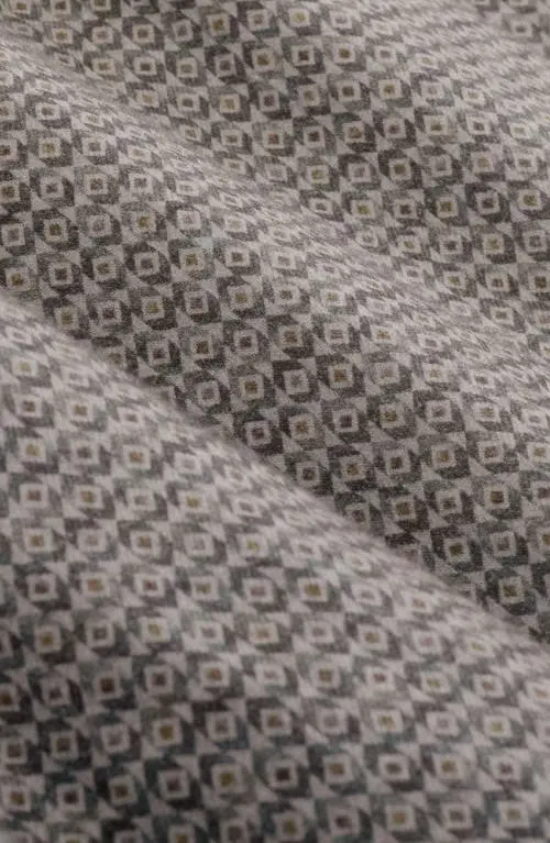 Bugatchi Alvin Shaped Fit Geo Print Button-up Shirt