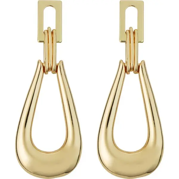 PANACEA Teardrop Link Drop Earrings