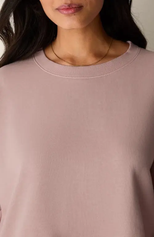 Eileen Fisher Crop Organic Cotton Sweatshirt