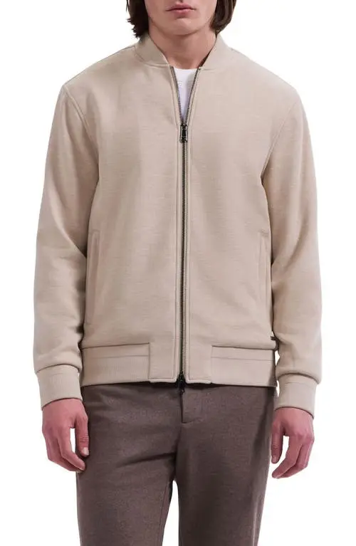 Bugatchi Full Zip Knit Bomber Jacket