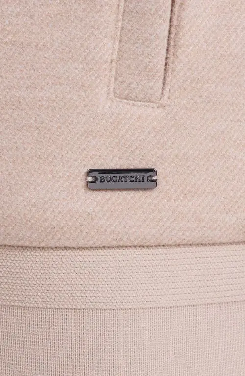 Bugatchi Full Zip Knit Bomber Jacket