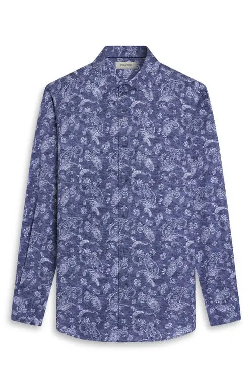Bugatchi Axel Shaped Fit Button-up Shirt