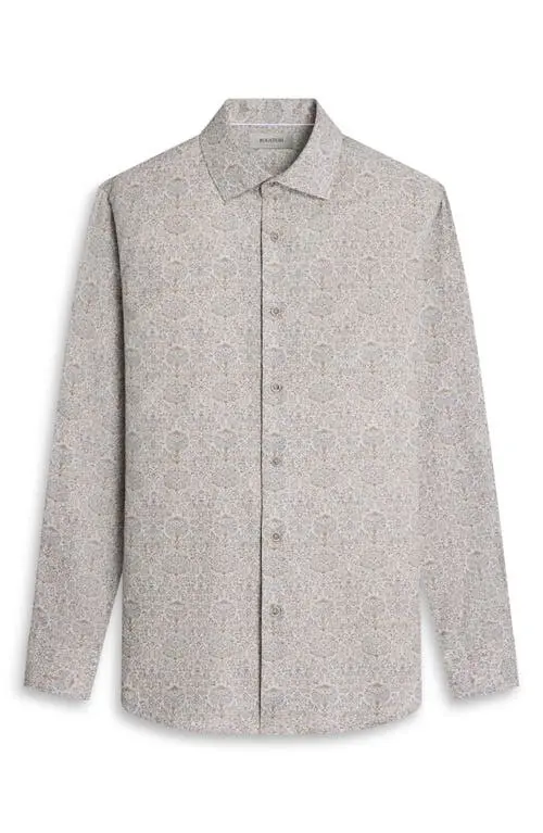Bugatchi Axel Patterned Shaped Fit Button-up Shirt