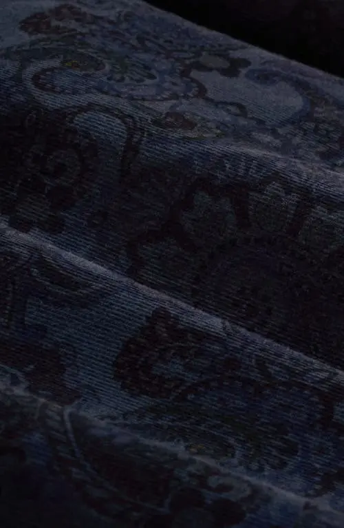 Bugatchi Julian Shaped Fit Paisley Corduroy Button-up Shirt