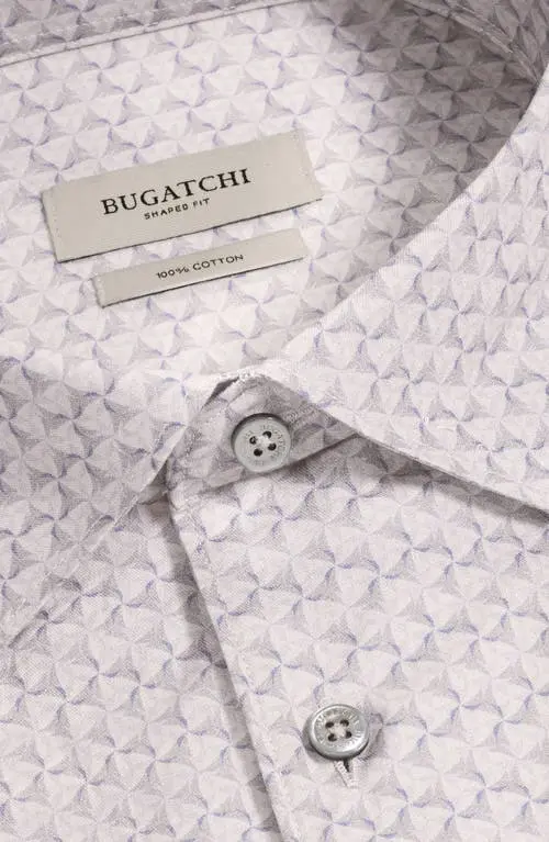 Bugatchi Alvin Shaped Fit Geo Print Button-up Shirt