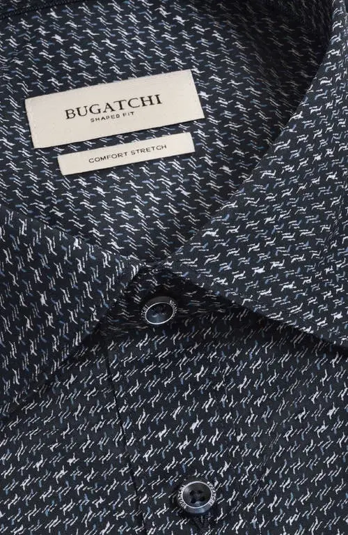 Bugatchi Axel Shaped Fit Long Sleeve Button-up Shirt