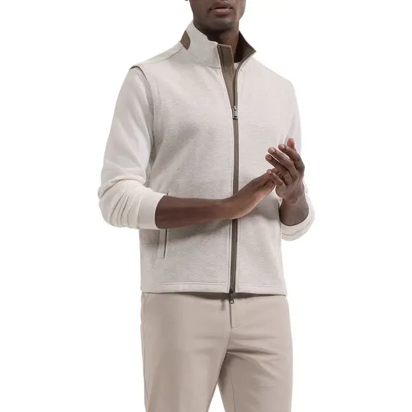 Bugatchi Full Zip Knit Vest