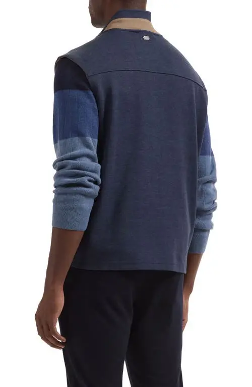 Bugatchi Full Zip Knit Vest
