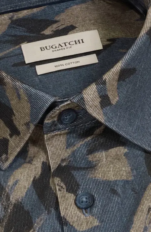 Bugatchi Julian Shaped Long Sleeve Button-up Shirt
