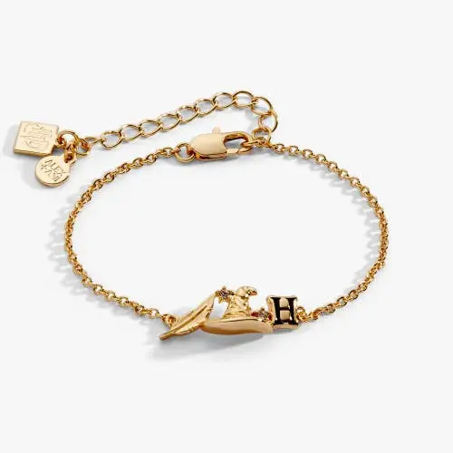 ALEX AND ANI Harry Potter Hogwarts Cluster Bracelet - Gold