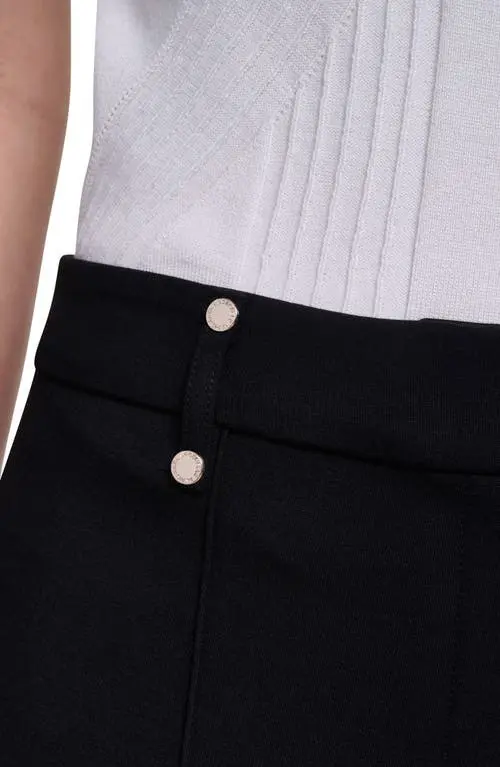 Karl Lagerfeld Paris Front Seam Straight Leg Pants